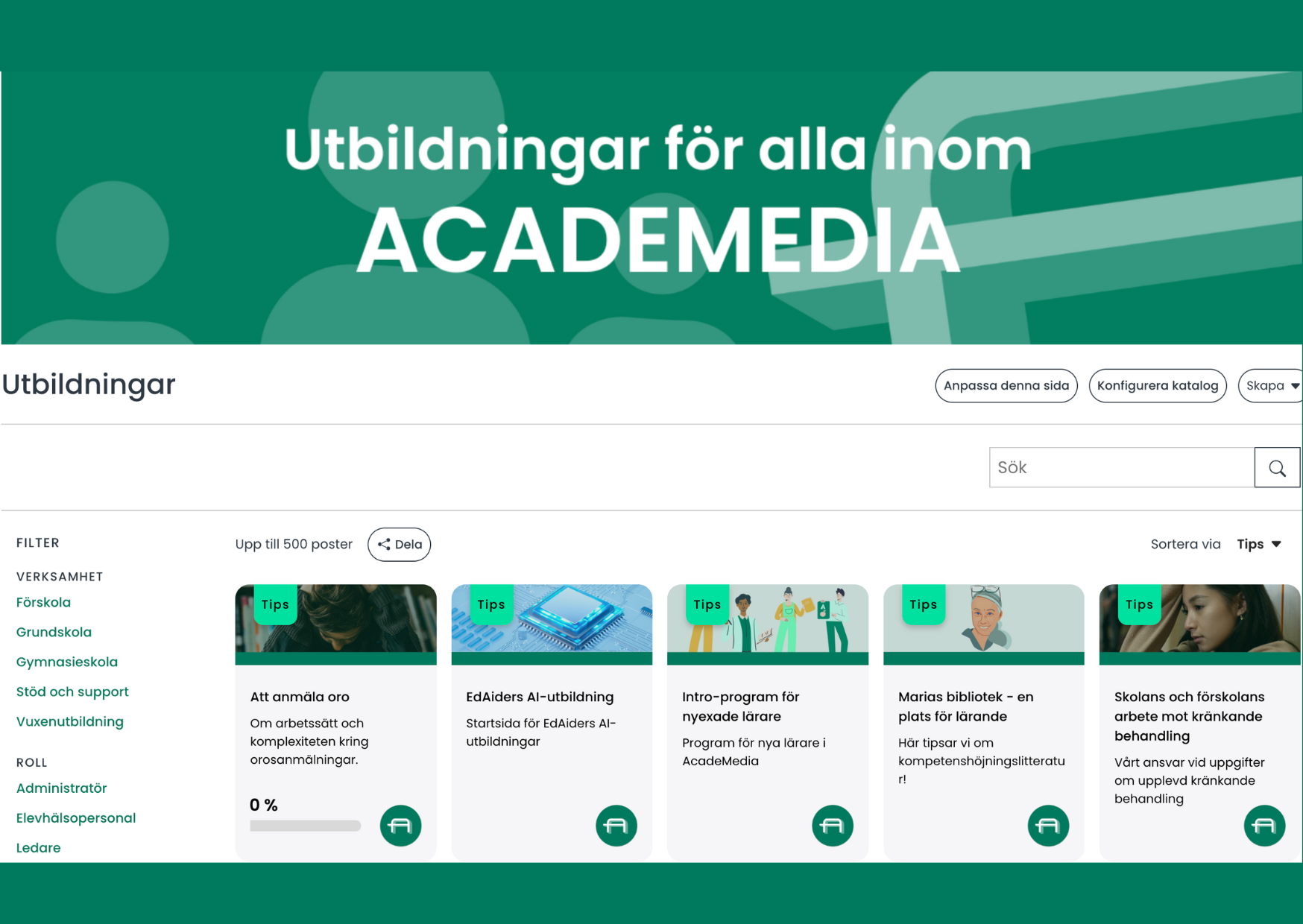 Utbildningswebben blir Academy och får ett nytt utseende - AcadeMedia ...